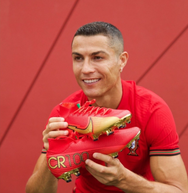 A Timeline of Cristiano Ronaldo's Signature Football Boots - On The Line